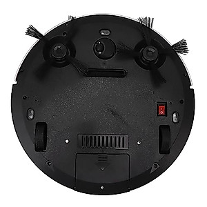 MAVIS LAVEN Smart Robot Vacuum Cleaner, Smart Robotic Vacuum Cleaner Silent Mode for Hair for Fluff (Without Water Tank 32x32cm)