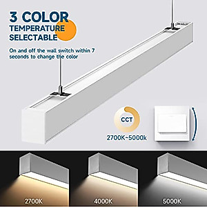 Barrina 4FT LED Linear Light - Dimmable, Color Changing