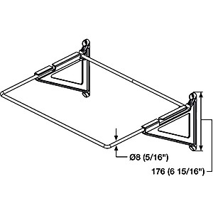 TAG Hardware Premium Tilt-Out Hamper with Removable Black Nylon Bag(s) (24" WIDE WITH 2 SMALL BAGS)