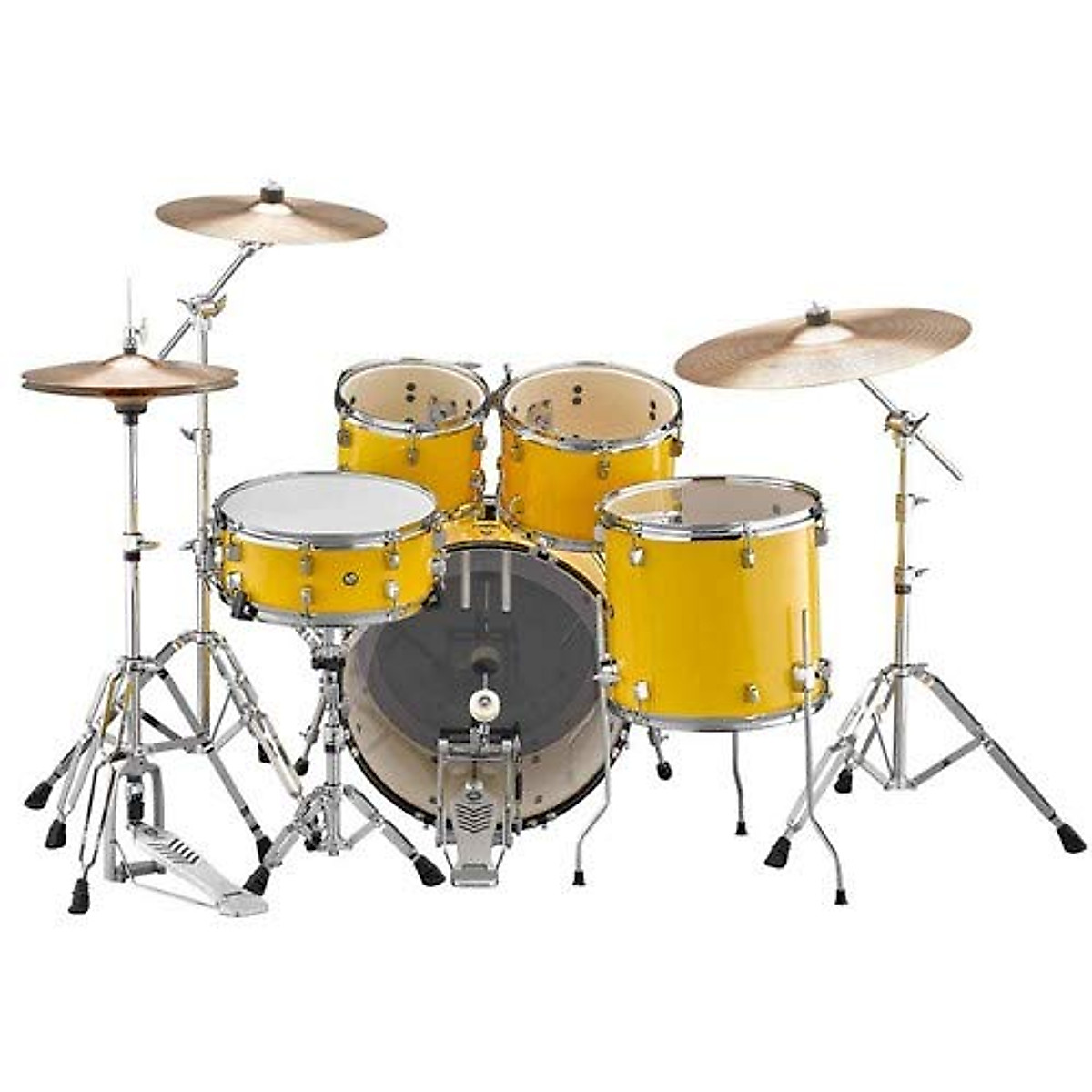 Yamaha Rydeen 5pc Shell Pack with 20" Bass Drum, Mellow Yellow