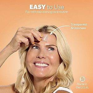 Smoothies Long Forehead Wrinkle Patches for Face Overnight - Facial Patches for Forehead, 48 Facial Adhesives per Box - Face Tape, Made in the USA