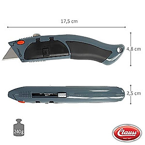 Clauss Auto-Load Utility Knife With 10 Blades