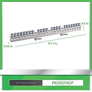 Square D by Schneider Electric Square D - PK23GTACP 23 Terminal Load Center Ground Bar Kit