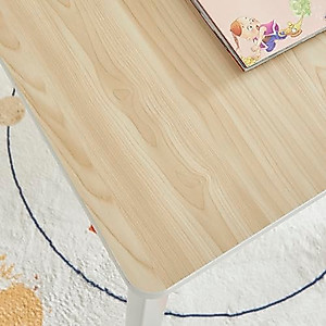 Panana Kids Table and Chairs Sets Children's Desk Table with 2 Chairs Stools Set for Preschoolers Boys and Girls Dinner and Learning Table Chairs Set