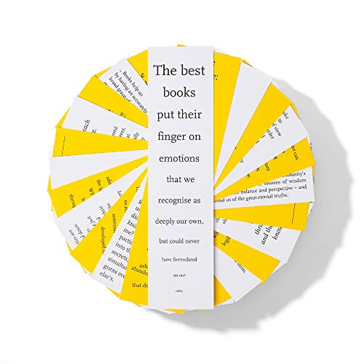 The School of Life - The Book of Bookmarks - 20 Bookmarks on The Theme of Reading