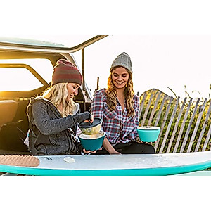 RIGWA LIFE |Custom Removable Inserts for RIGWA Food Containers | Meal Prep Bowls | Divided Food Storage Containers with Lids | Divide & Conquer (Set of 2) |