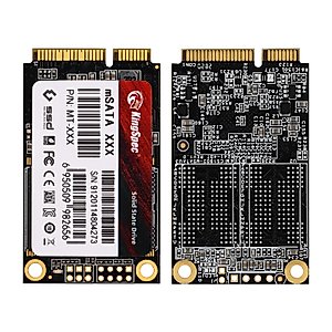 KingSpec mSATA SSD Internal Solid State Drive Data Storage SATA Hard Drives 3D NAND Flash PC Desktop Laptop Notebook Computer Upgrade 256GB