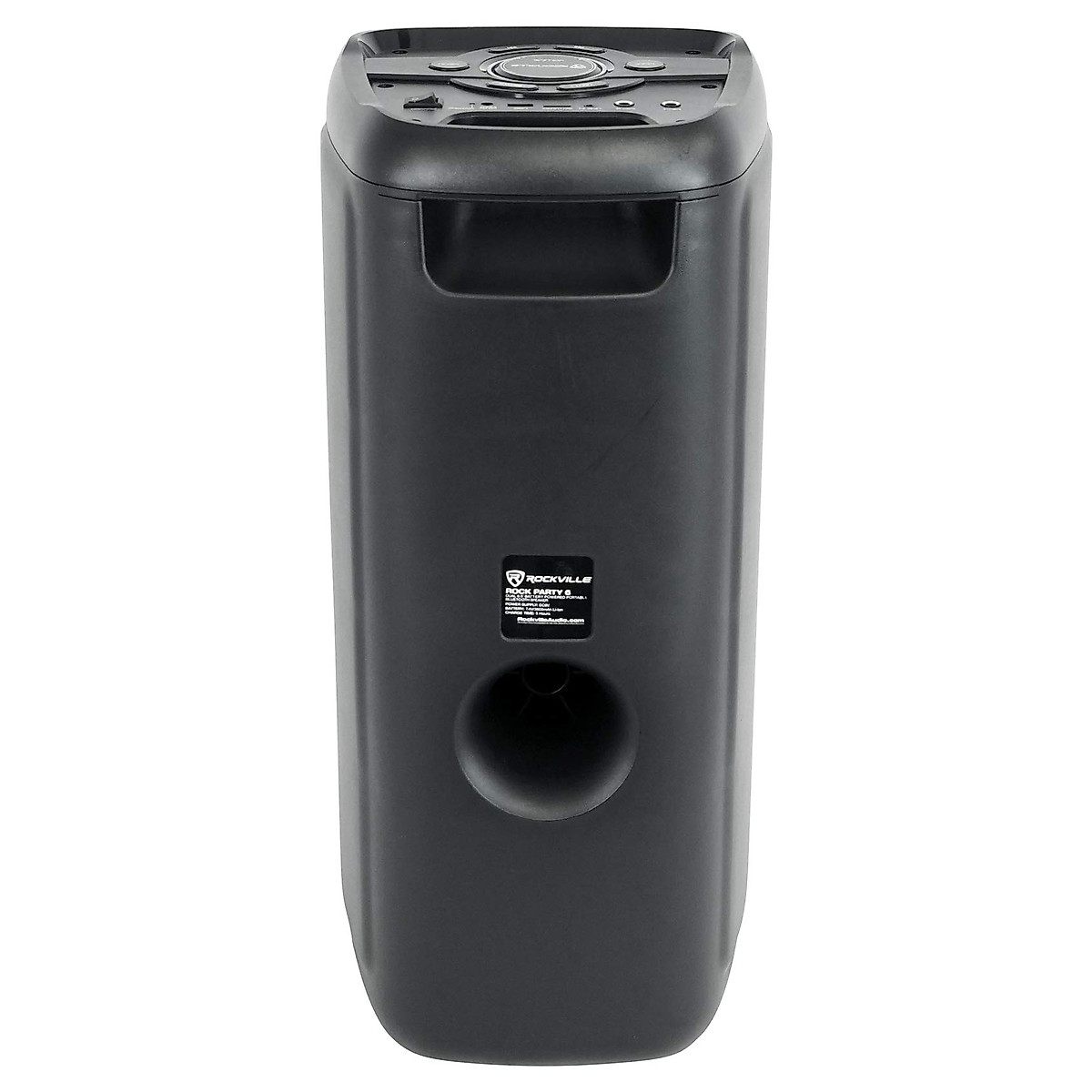 Rockville Rock Party 6 Dual 6.5" Battery Powered Home/Portable Bluetooth Speaker