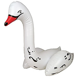 Poolmaster 81411 Floating Swimming Pool Backyard Décor, 3 Pack, Swan Family