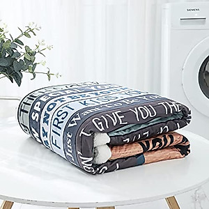 to My Girlfriend Blankets Super Soft Sherpa Throw Blankets for Bed and Couch Anniversary Birthday Valentine's Day Gifts for Girlfriend Gifts for Her