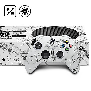 Head Case Designs Officially Licensed EA Bioware Mass Effect Initiative Distressed Andromeda Graphics Vinyl Sticker Gaming Skin Decal Cover Compatible With Xbox Series S Console and Controller Bundle