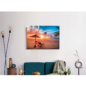 Hawaii Puzzles for Adults 1000 Pieces Hawaii Beach at Sunrise Puzzles,Nature Puzzles American Landscape Jigsaw Puzzles for Adults, for Friends