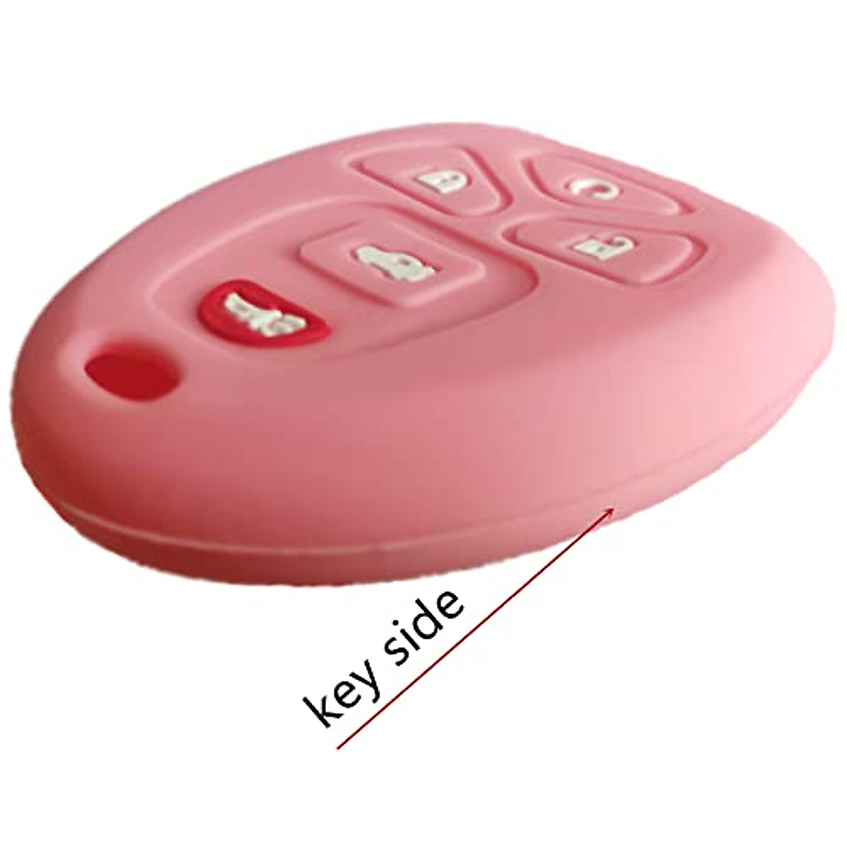 Smart Key Fob Cover Case Protector Keyless Remote Holder for Buick Gmc Chevrolet Cadillac Special