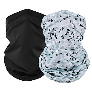 EXski UV Face Mask, Bandana Neck Gaiter Balaclava Summer Cooling Breathable for Cycling Running Fishing Outdoors