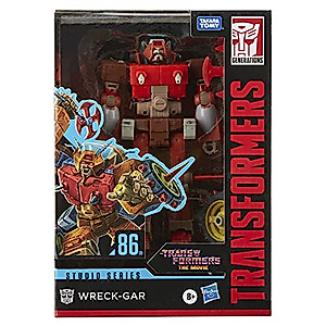 Transformers Toys Studio Series 86-09 Voyager Class The The Movie 1986 Wreck-Gar Action Figure - Ages 8 and Up, 6.5-inch