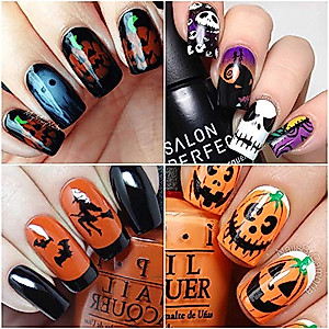 Clear Fake Full Cover Nails - Square Shaped Acrylic Nails BTArtbox 500pcs False Nail Tips with Case for Nail Salons and DIY Nail Art, 10 Sizes