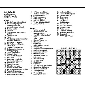 USA Today Crossword Puzzles 2023 Day-to-Day Calendar