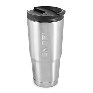 ENGEL ENGT22 22 Ounce Stainless Steel Vacuum Insulated Drinking Coffee Smoothie Beverage Spill Proof Tumbler Travel Mug, Silver