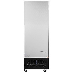 Vortex Refrigeration Freezer 1 Solid Door Commercial Stainless Steel - 23 Cu. Ft.