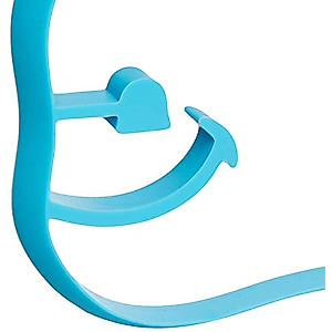 Tovolo Whale Breakfast Shaper, Kids Reusable Pancake Art Batter Mold, Heat-Resistant & BPA-Free Silicone, Dishwasher-Safe, 1 EA, Blue