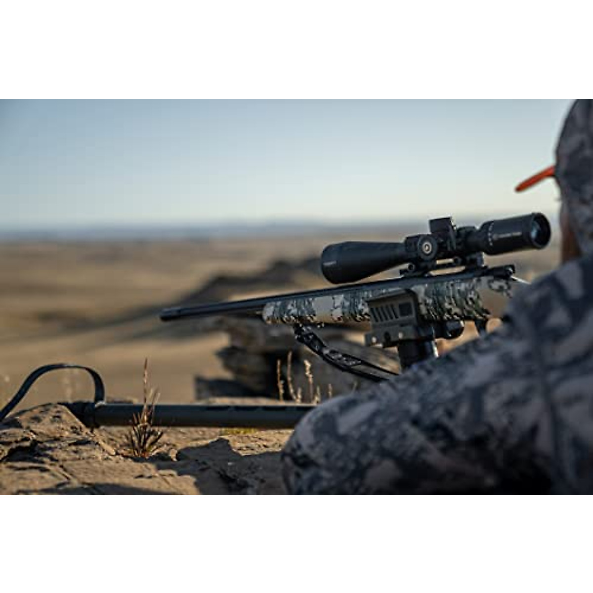 BOG DeathGrip Infinite Aluminum Tripod with Heavy Duty Construction, 360 Degree Ball Head, Quick-Release Arca-Swiss Mount System, and Optics Plate for Hunting, Shooting, Glassing, and Outdoors