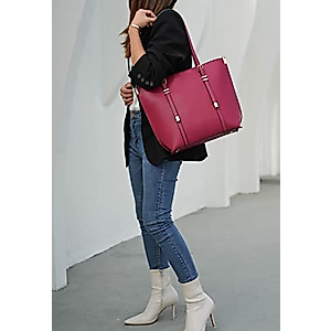 MKF Collection Tote Bag & Wallet for Women, Vegan Leather Handbag Set-Top- Handle Purse