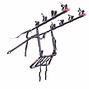 Allen Sports Deluxe 4-Bike Trunk Mount Rack, Model 104DB-R , Black