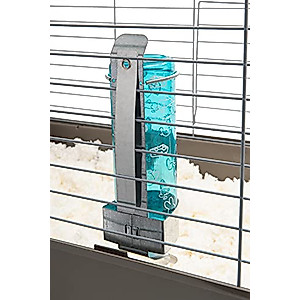 Lixit Wire and Aquarium Cage Water Bottle Chew Guard for Guinea Pigs, Rats, Rabbits, Ferrets Hamsters and Other Small Animals. (16oz)