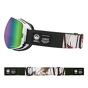 Dragon Alliance X2S Smaller Fit Alpine Camo/Lumalens Green Ion Snow Goggles
