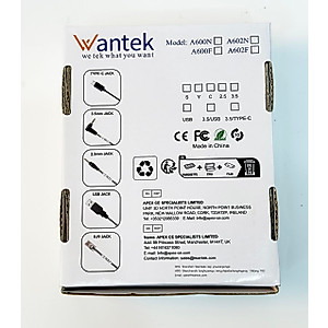 Wantek Corded Office Telephone Headset RJ9 with Noise Cancelling Mic and Quick Disconnect Compatible with Polycom VVX310 VVX311 VVX410 VVX411 Shoretel 230 480 Avaya 1408 1416 5410 Mitel 5220(600QS3)