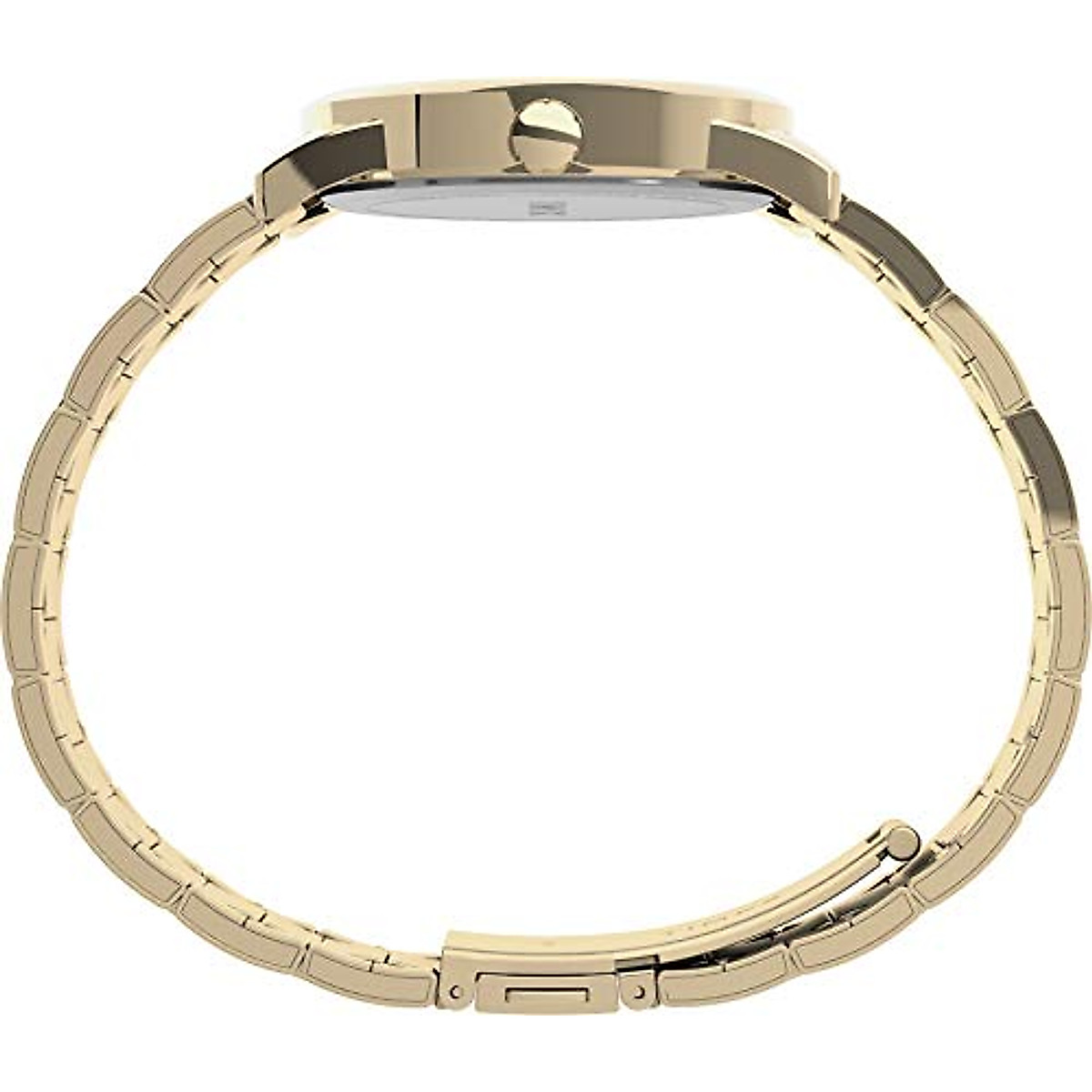 Timex Men's Easy Reader 38mm Watch – Gold-Tone Case Cream Dial with Gold-Tone Stainless Steel Bracelet