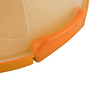 KUYYFDS Portable Cake and Cupcake Carrier/Storage Container,10.4 Diameter, Translucent Dome, for Transporting Cakes, Cupcakes, Pies, or Other Desserts Purple Cake Carriers