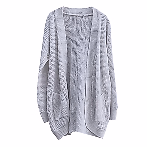 ADJHDFH Cardigan Sweaters For Women Trendy Black 3/4 Sleeve Cardigan For Women Cardigans For Women 2023 Cream Sweater Dress Vintage Christmas Sweater 1 dollar or less cute things under ten dollars