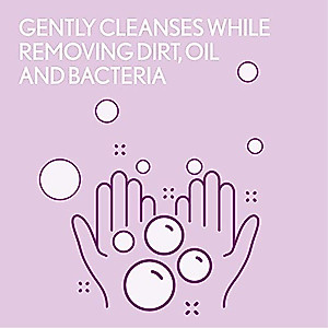 Aveeno Stress Relief Body Wash with Soothing Oat, Lavender, Chamomile & Ylang-Ylang Essential Oils, Dye- & Soap-Free Calming Body Wash for Shower Gentle on Sensitive Skin, 12 fl. oz