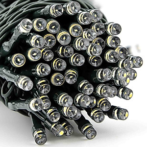 Solar String Lights, OFTEN® 10m 100 LED 8 Modes Solar Fairy Waterproof String Lights for Outdoor, Gardens, Homes, Wedding, Christmas Party (War White)