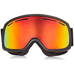 Smith Optics Unisex Drift Goggle (Black/Red Sol-X Mirror)