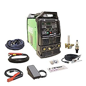 2021 PowerPro 256D DIGITAL 250 Amp AC/DC TIG Stick Advanced PULSE 60 Amp Plasma Multi-function Combo Welder