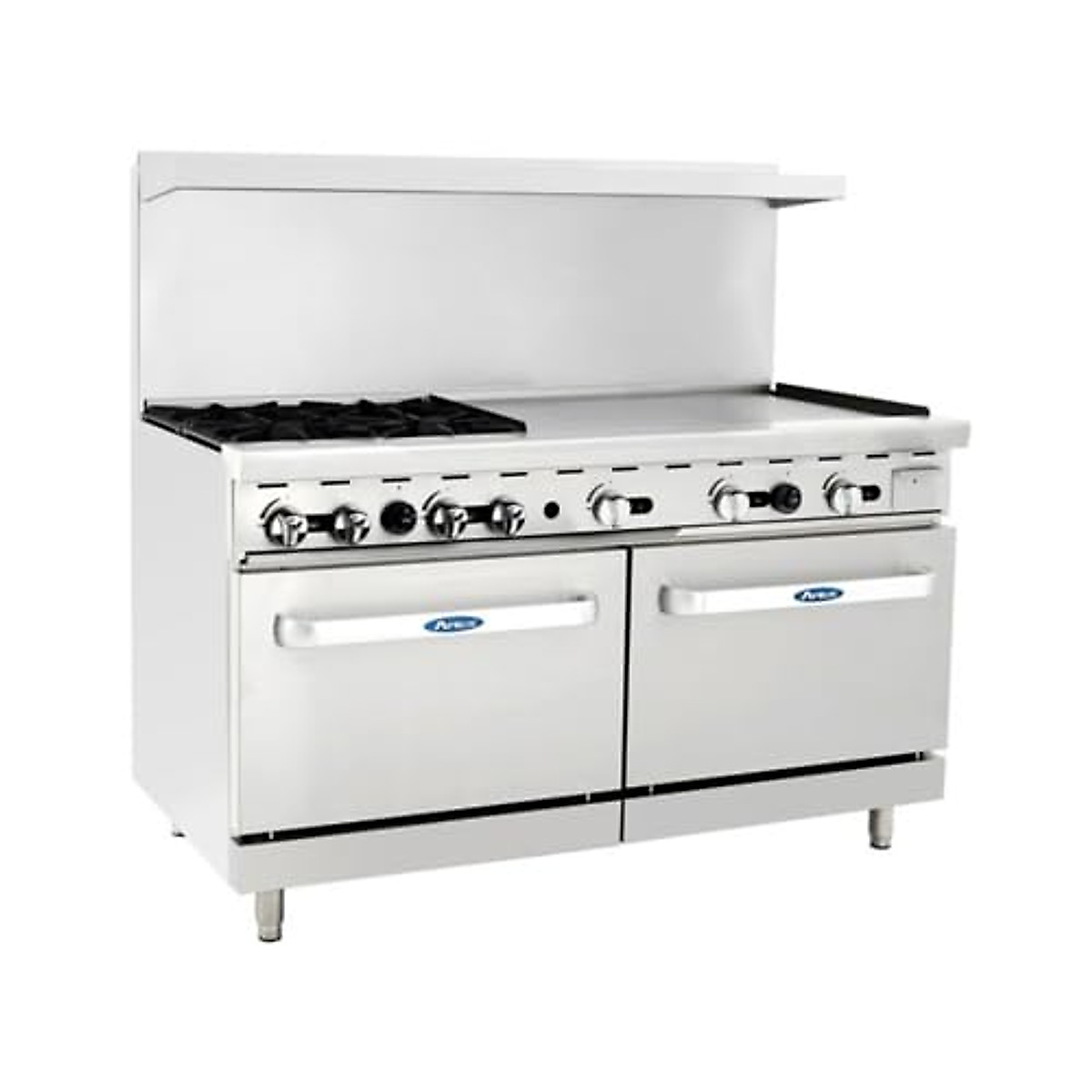 Atosa AGR-4B36GR-LP 60" Restaurant Propane Gas Range 6-Burner with 36" Griddle (Natural Gas)