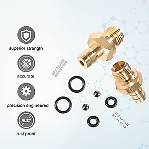 Pressure Washer Chemical Soap Injector Kit Fits for Briggs & Stratton, Homelite, Ryobi & Husky Replaces 190593GS 190635GS & 203640GS (2 Set)