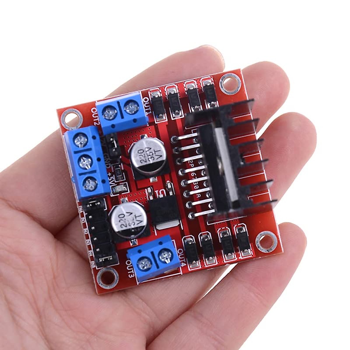 Davitu Motor Controller - Stepper Motor Drive Controller Board Module L298N Dual H Bridge DC