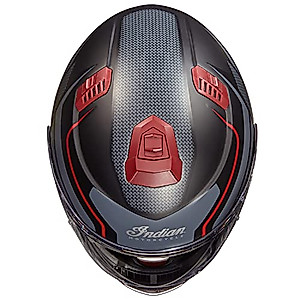 Indian Motorcycle Full Face Modular Helmet With Flip Up Dual Sunvisor for Adults, Matte Black, Bluetooth Compatible, Quick Release Strap, DOT Approved Helmet, for Men and Women