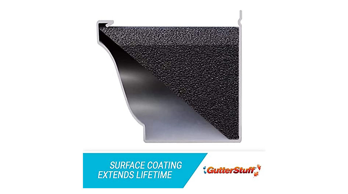 GutterStuff K-Style Gutter Guard – Easy Installation