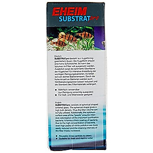 EHEIM Substrat Pro Biological Filter Media (Sintered Pearl-Shaped Glass) 2L