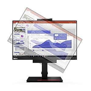 Lenovo ThinkCentre Tiny-in-One 24 Gen 4 23.8" Full HD WLED LCD Monitor - 16:9 - Black - 24" Class - in-Plane Switching (IPS) Technology - 1920 x 1080-16.7 Million Colors - 250 Nit - 4 ms w