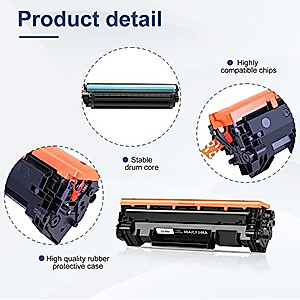 RGiNK Compatible Toner Cartridge Replacement for HP 48a Toner Cartridge Black for CF248A with HP Laserjet Pro M15w M29w M28w M15a M16a M16w MFP M29a M29w M30w M31w Printer (2 Pack)