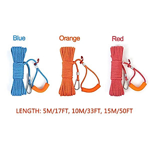 Togestar Clothesline Blue Rope 10m/33ft Unique Design - Easy to Tighten - Heavy Duty Drying Laundry Line Adjustable for Indoor Outdoor Laundry Clothesline Rope