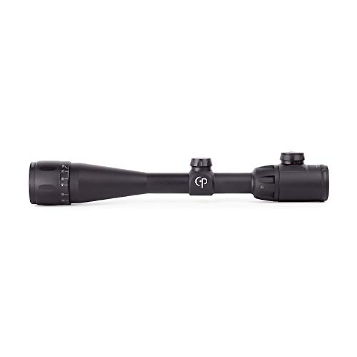 CenterPoint Optics LR416AORG2 Red/Green 4-16x40mm Illuminated Adjustable Objective Riflescope