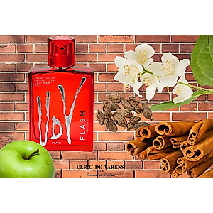 Udv Flash Eau De Toilette Spray For Men, 3.4 Ounce, Multi