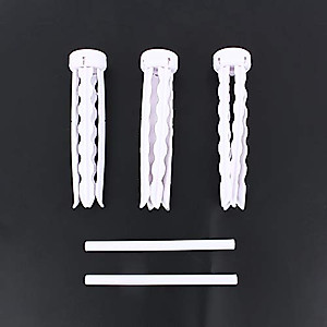 TOPINCN Plastic Pasta Drying Rack Collapsible Household Noodle Dryer Rack Hanging Fondant Gum Paste Flower Drying Rack Air Dry Stand Cake Decorating Tool