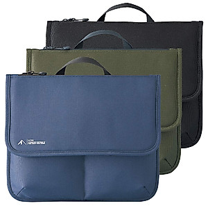 LIHIT LAB Tablet Sleeve with Pockets, 11.5 x 1 x 9.5, Army Green (A7767-22)